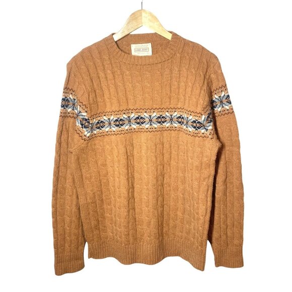 Lord Jeff | Sweaters | Vintage Lord Jeff Wintuk Sweater Mens L Cable ...